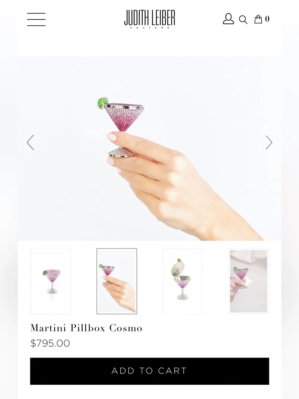 Judith Leiber | Bags | Judith Leiber Martini Pillbox Cosmo | Poshmark